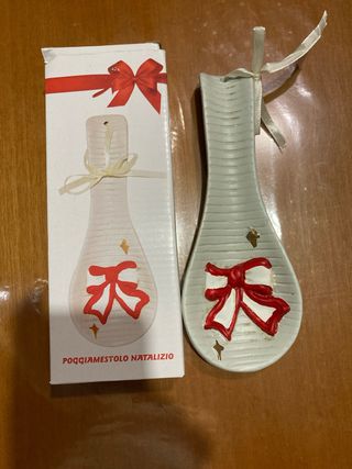 poggiamestolo natalizio