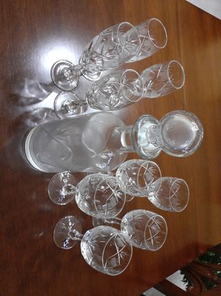 Servizio bicchieri acqua e vino