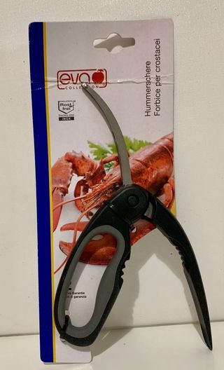 Forbice per crostacei e spiedini in acciaio