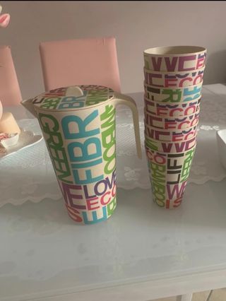 Set caraffa e bicchieri