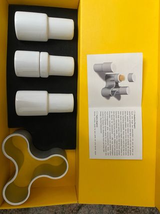 set da 3 recipienti per sale pepe e stuzzicadenti