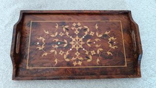 Vassoio radica di Thuya