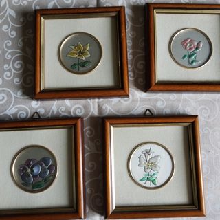 Set quadretti in argento.