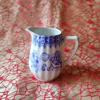 Piccola lattiera chinablau Bavaria usata