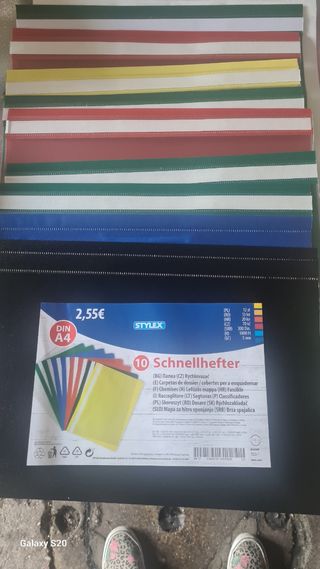 10 cartelline portafogli