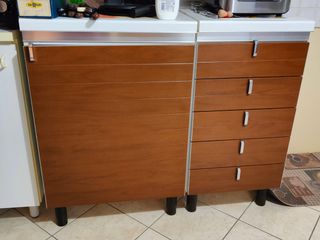 Mobile base e cassettiera cucina