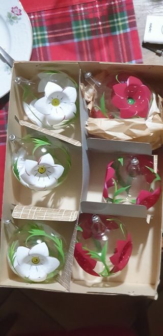 Palline Natale in vetro soffiato