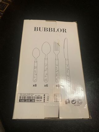 Vendo set posate da 6coperti ikea