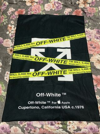 plaid tema off white x apple