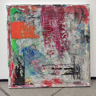 "Arcobaleno 2" (quadro astratto)