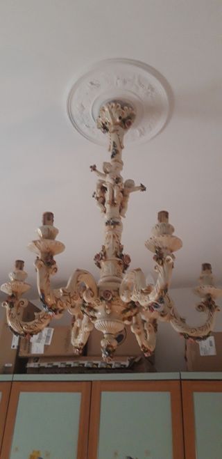 Capodimonte lampadario