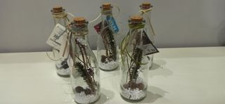 5 Bottigliette natalizie