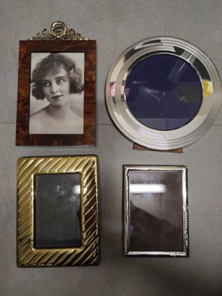 Lotto 4 cornici vintage