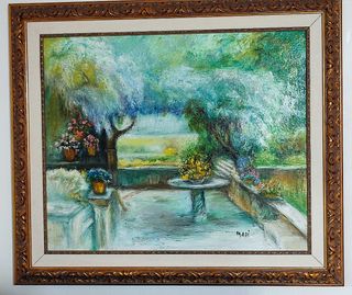 Dipinto olio su tela di Aldo Mari