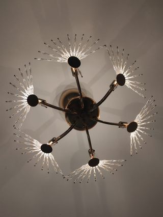 Coppia lampadari svaroski