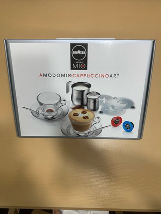 Set cappuccino art Lavazza
