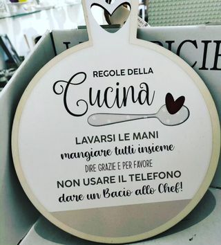 Sotto pentola in legno decorato