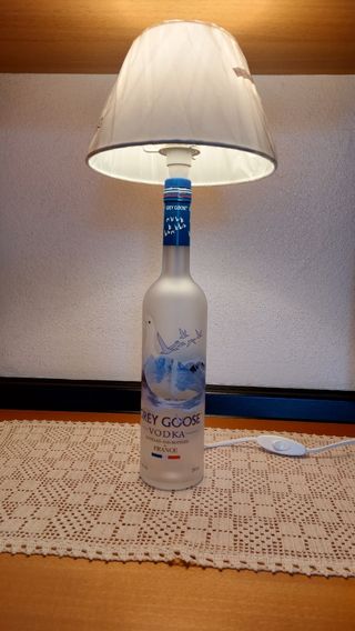 Lampada artigianale Vodka grey goose