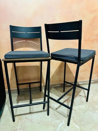 COPPIA DI SGABELLI IKEA NUOVISSIMI + CUSCINI