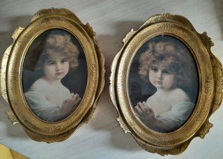 Due  cornici ovali