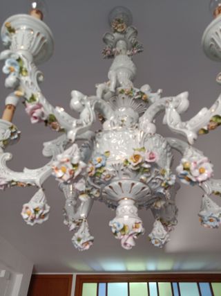 Lampadario in Capodimonte