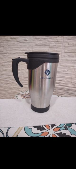 Mug termica MSC crociere acciaio/plast.