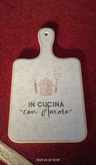 Tagliere in ceramica da tavola