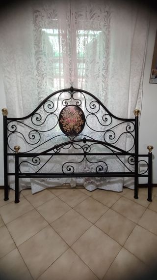 Letto in ferro battuto