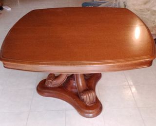 Tavolo vintage quadrato + 6 sedie