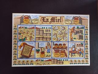 Quadretto in terracotta sul miele