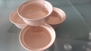 4 ciotole in terracotta