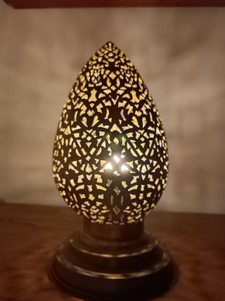 Lume da tavolo in ottone