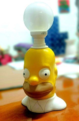 Lampada- abat-jour Homer Simpson