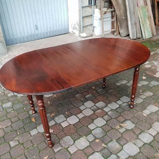 Tavolo allungabile Napoleone III mogano