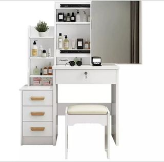 Mobile consolle cassettoni specchio