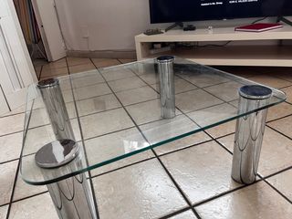 tavolino in vetro da soggiorno