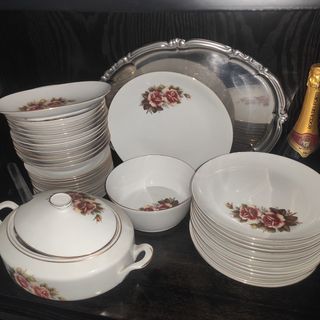 Servizio piatti porcellana