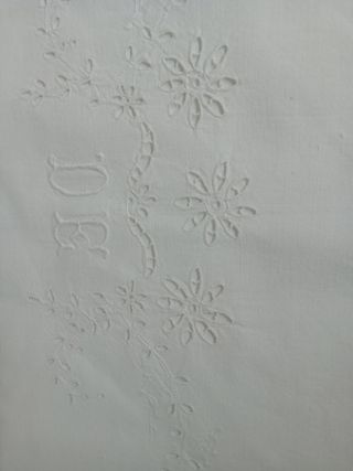 Lenzuola matrimoniale lino tutta a mano