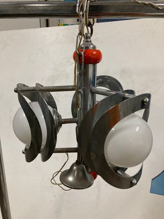 Lampadario Anni 70 Space Age Stile Mazzega