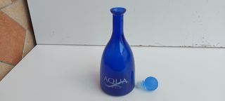 Bottiglia Vetro Blu per Acqua Solarizzata 700 ML c