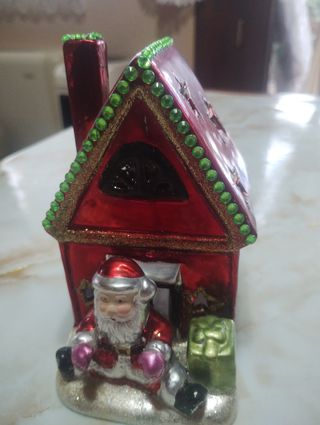 Decoro natalizio  portacandela