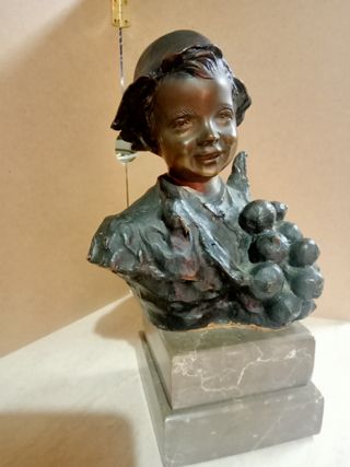 statua decorativa seconda metà del xx sec.