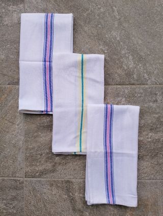 Set 3 strofinacci da cucina 100% cotone