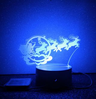 Lampada led multicolore