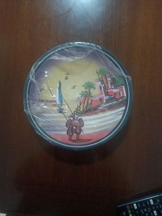 PIATTO ARTISTICO MAROCCO DECORATO A MANO
