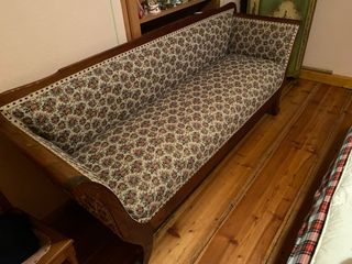 divano 3 posti antico in larice