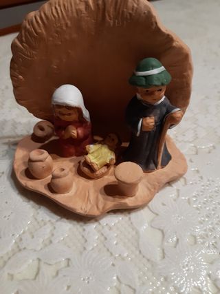 Presepe in terracotta