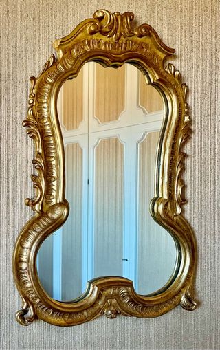 Specchio - cornice dorata