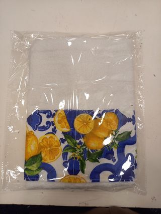 Coppia asciugamani spugna