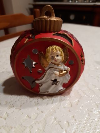 Portacandela in ceramica